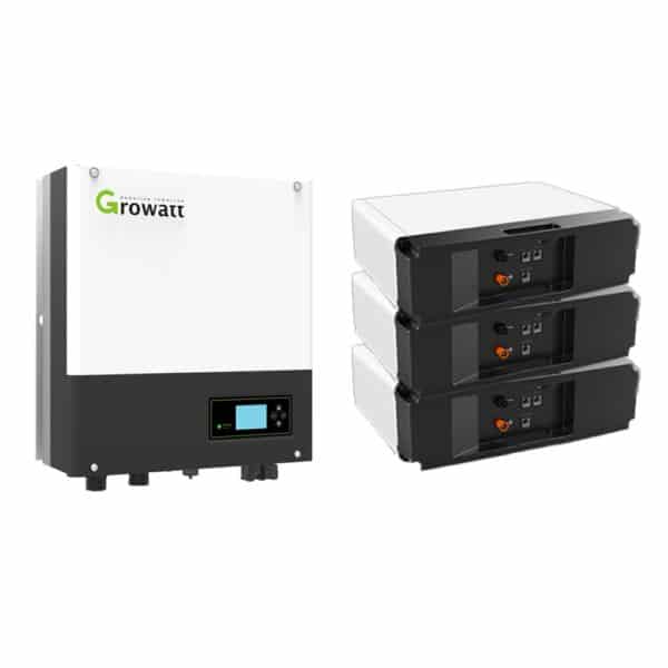 Growatt SPH3600 Hybrid + 9.9kWh Battery Storage Bundle (Installation ...