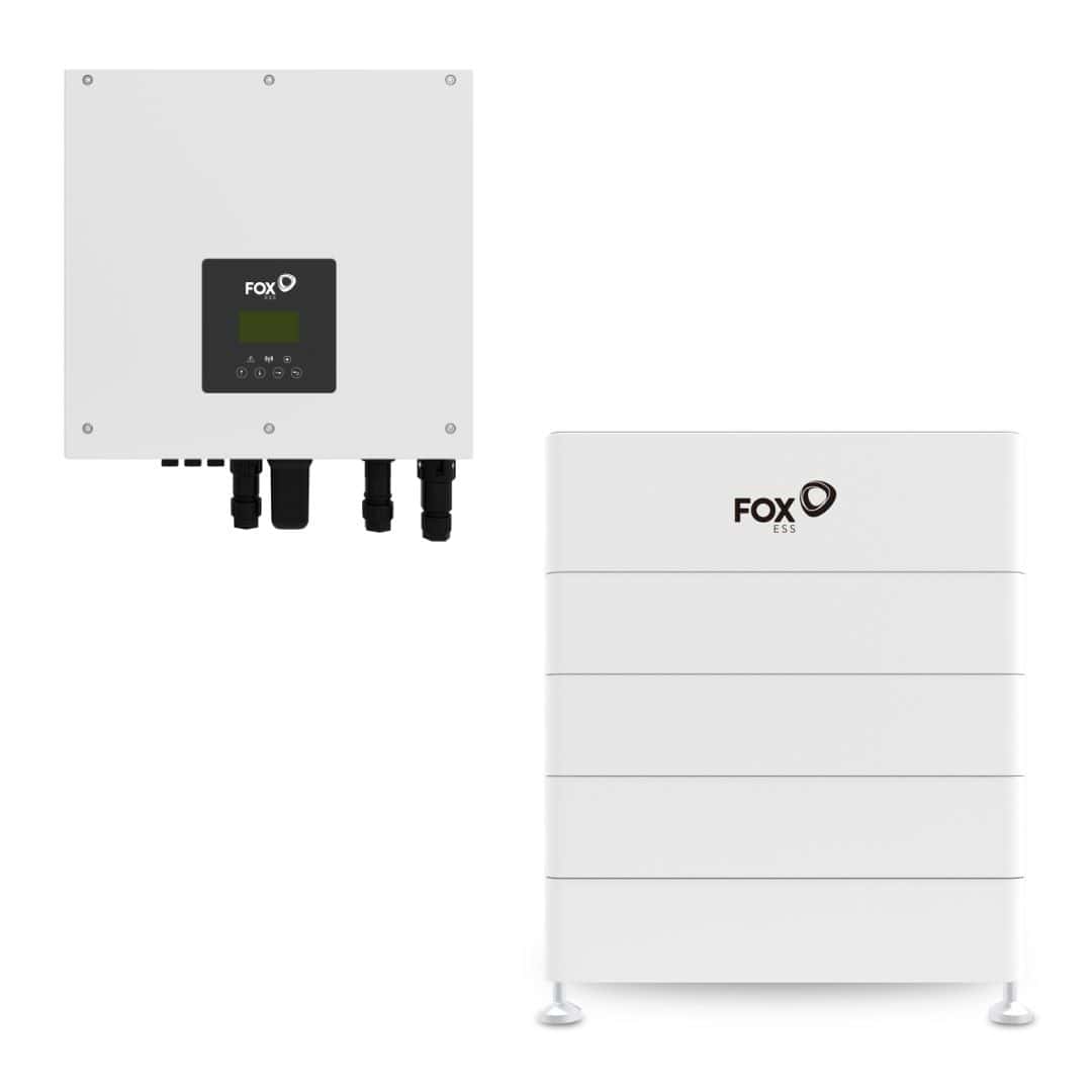 Fox ESS 5kW AC + 14.5kWh Energy Cube (1x Master 4x Slave) - L&R Renewables